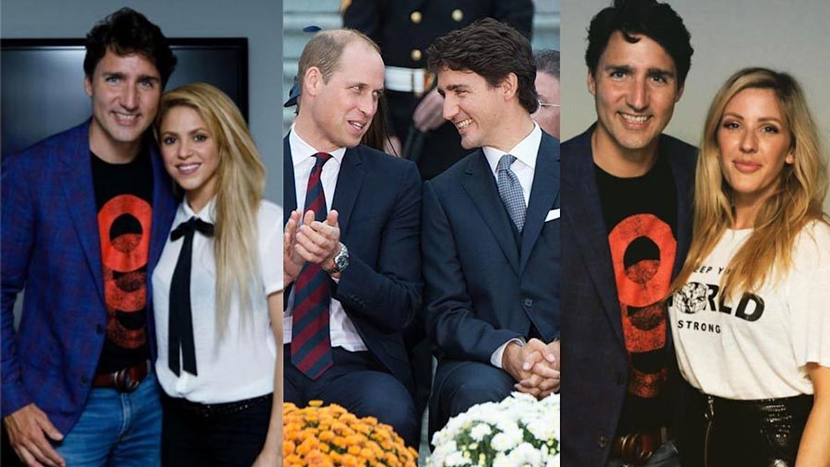 All the celebrities who love Justin Trudeau | HELLO!