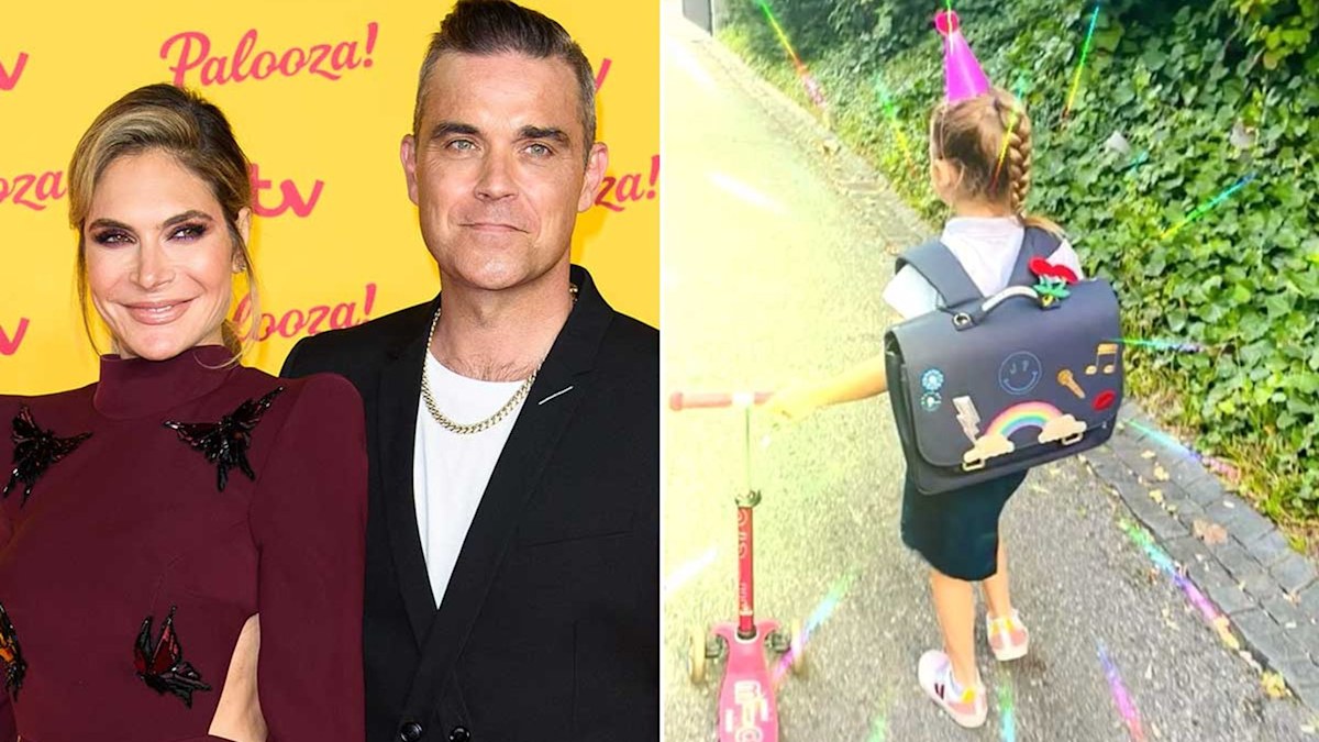 Robbie Williams and Ayda Field celebrate daughter Teddy's 8th birthday ...