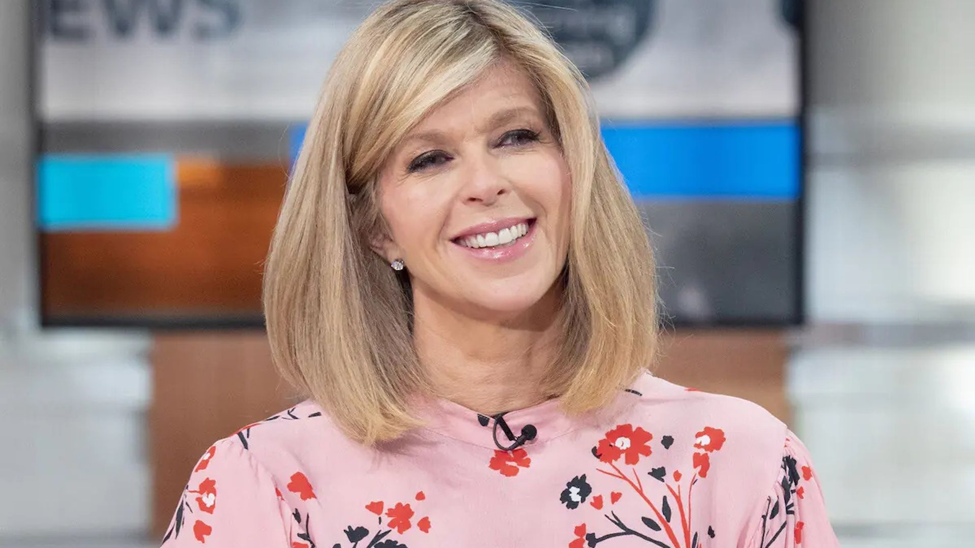 Kate Garraway rocks a golden tan in bold floral dress | HELLO!