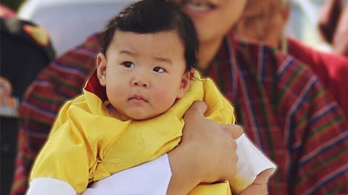 King and Queen of Bhutan proud to see baby boy 'grow up so quickly ...