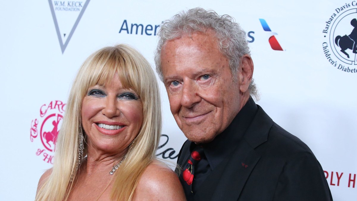 Suzanne Somers' husband breaks down with grief as he marks late wife's ...