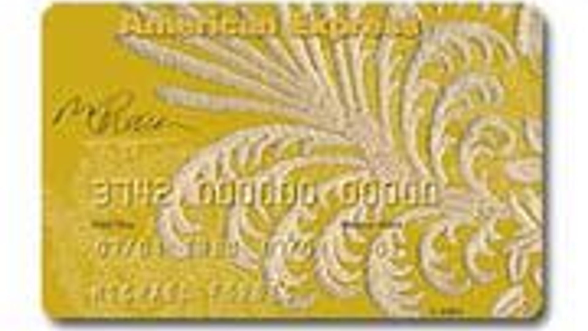 ALEXANDER MCQUEEN DESIGNS EXCLUSIVE GOLD CARD FOR AMERICAN EXPRESS | HELLO!