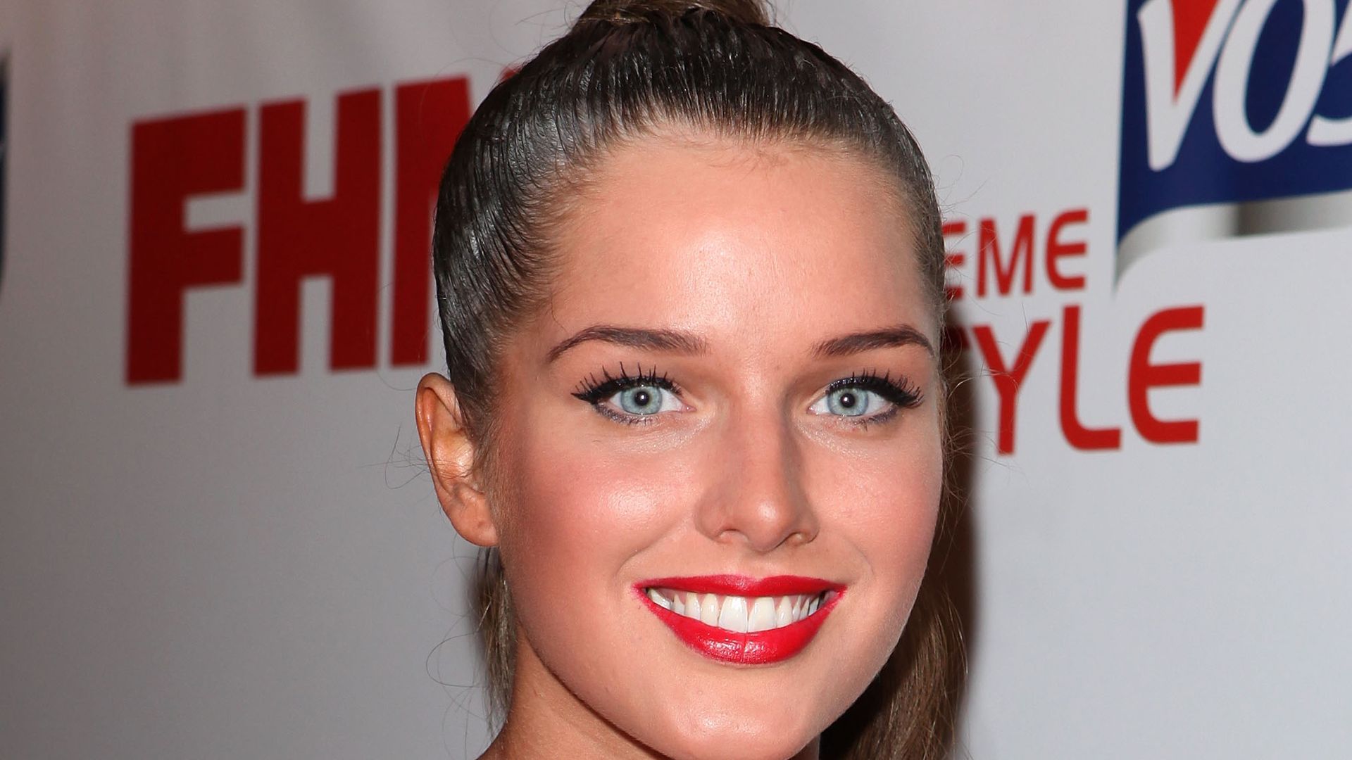 Helen Flanagan resembles a supermodel in daring lavender bikini | HELLO!