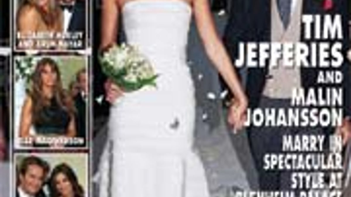 HELLO! wedding special covers weddings of Tim Jefferies and | HELLO!