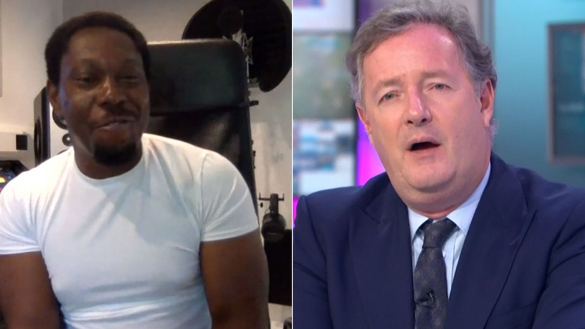 Piers Morgan shut down by Dizzee Rascal in car crash interview - watch ...