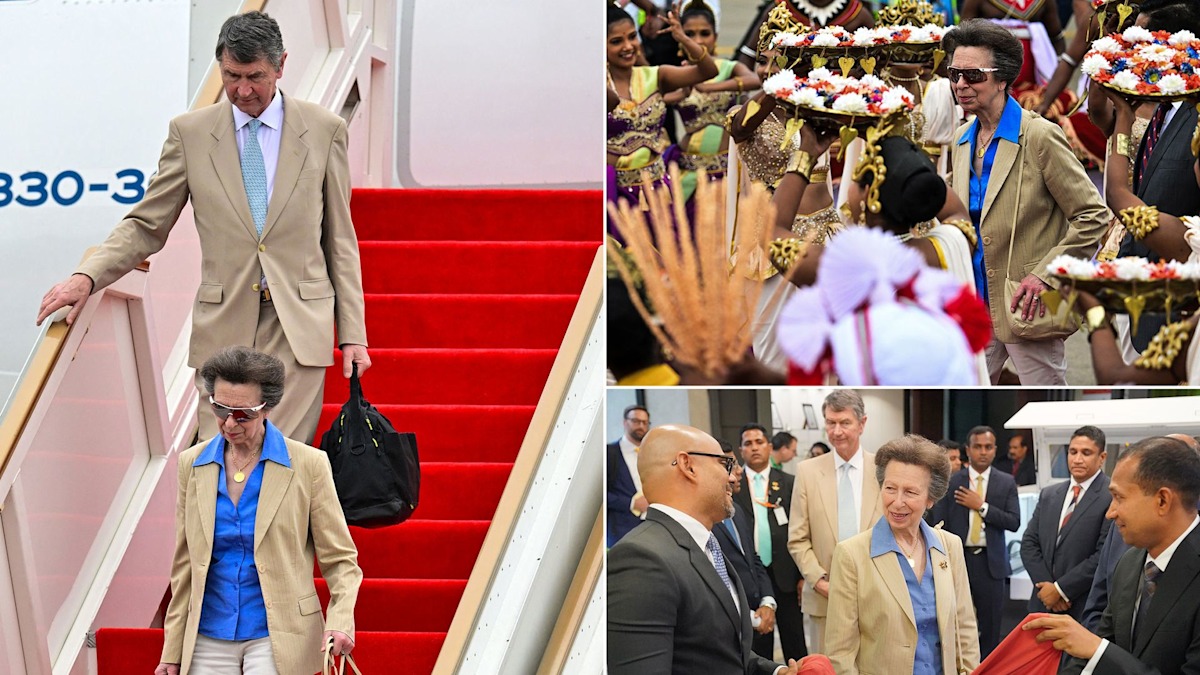 Princess Anne in Sri Lanka: Best photos as Princess Royal is given warm ...
