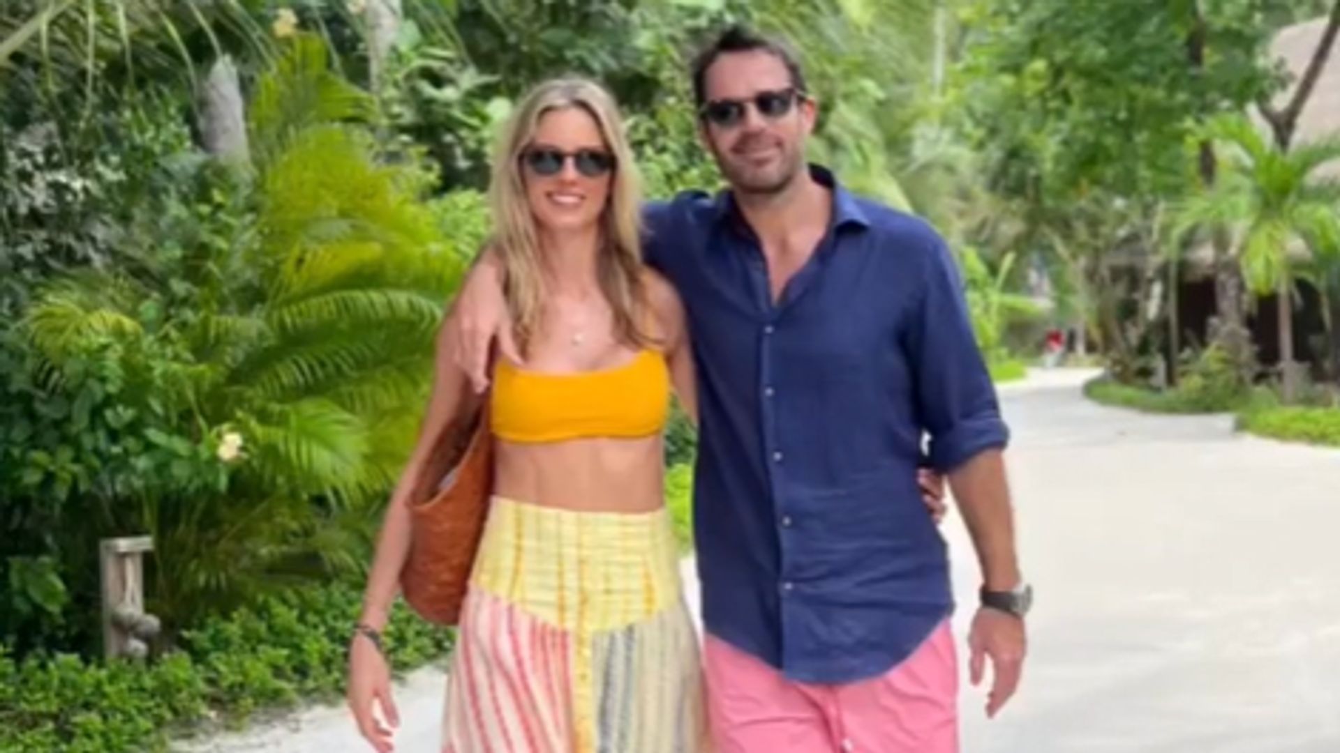 Frida Redknapp showcases strong bond with blended family with heart ...