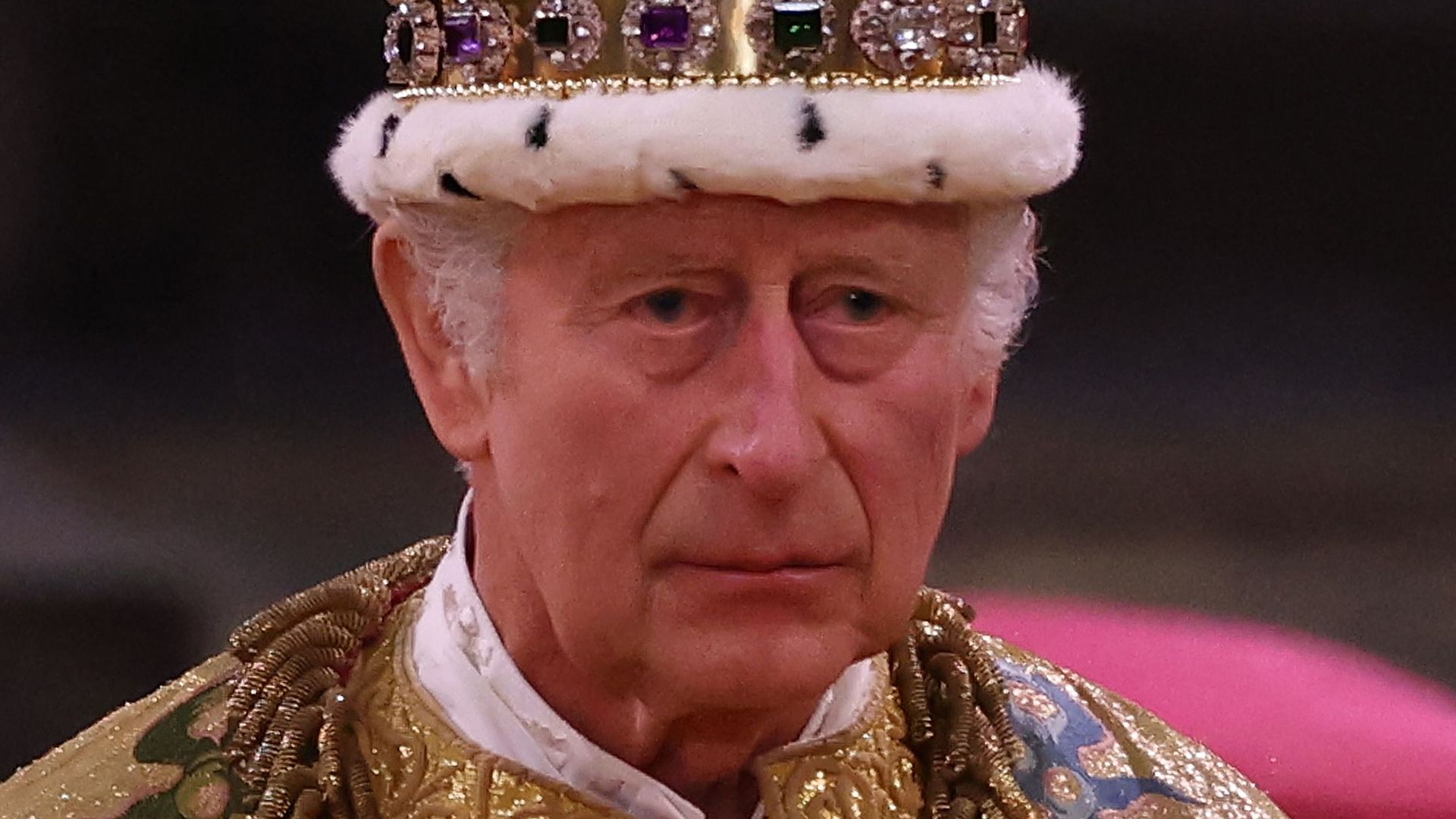 Watch King Charles be crowned in historic moment at coronation | HELLO!