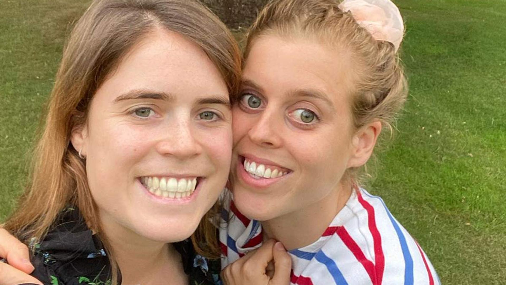 Princess Eugenie shares sweet photos of Beatrice and her wedding dress ...