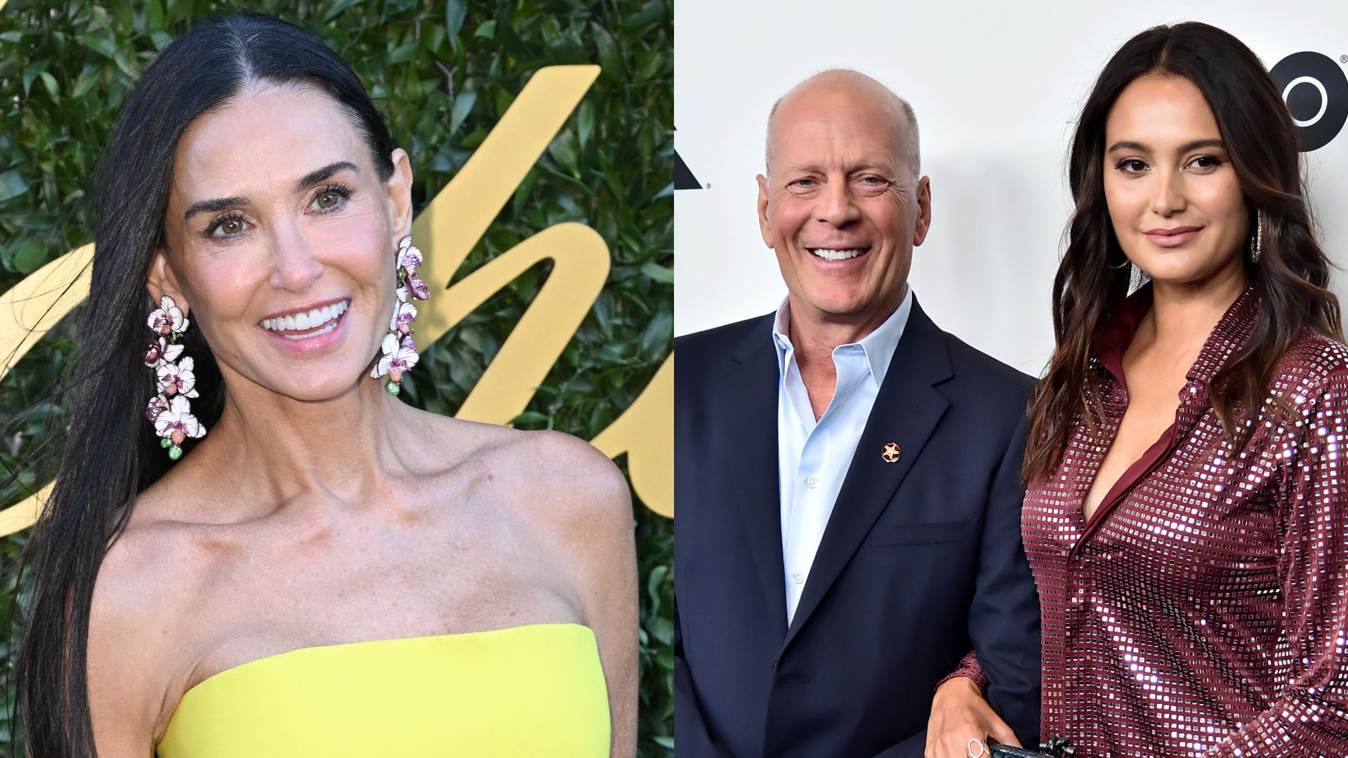 Demi Moore and Emma Heming come together to celebrate Bruce Willis with heartwarming family ...