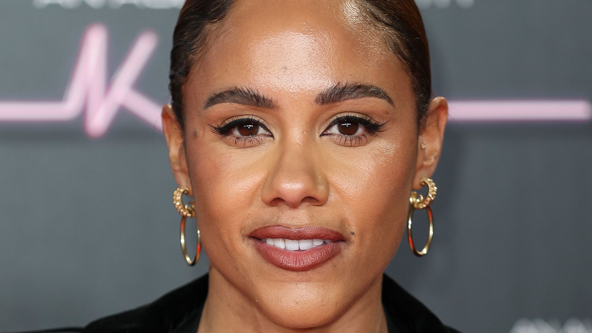 Alex Scott is so chic in sumptuous velvet power suit | HELLO!