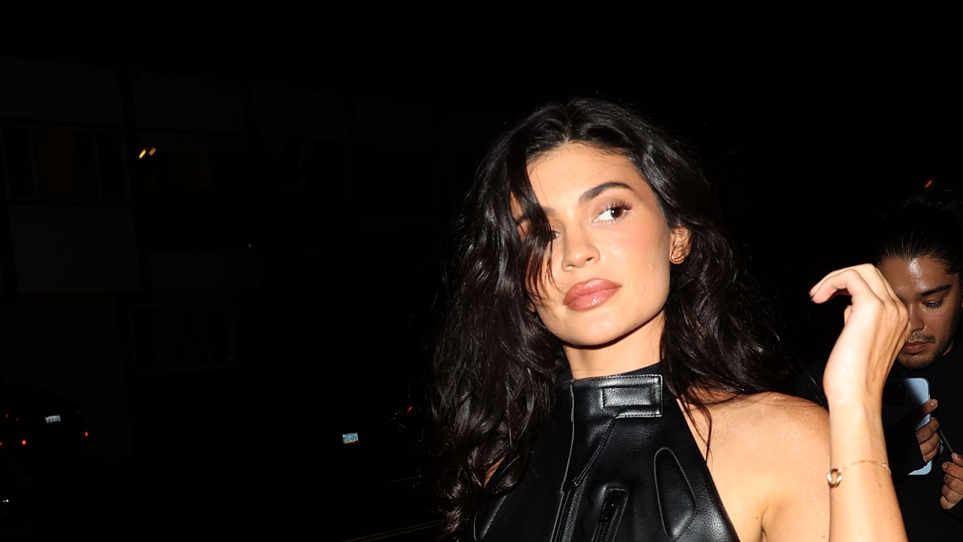 Kylie reveals the leather trench styling hack we will all be trying ...