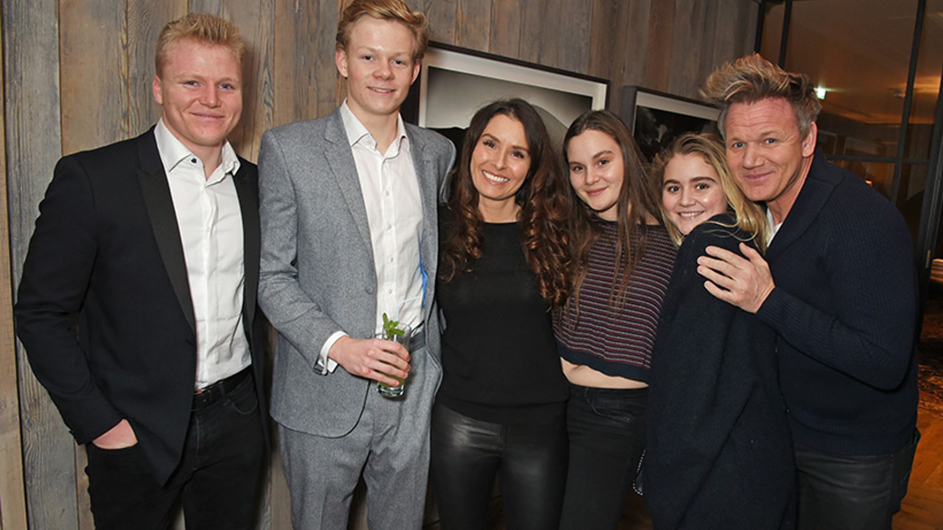 Gordon Ramsay and family attend friend Alexander Dundas' birthday party ...