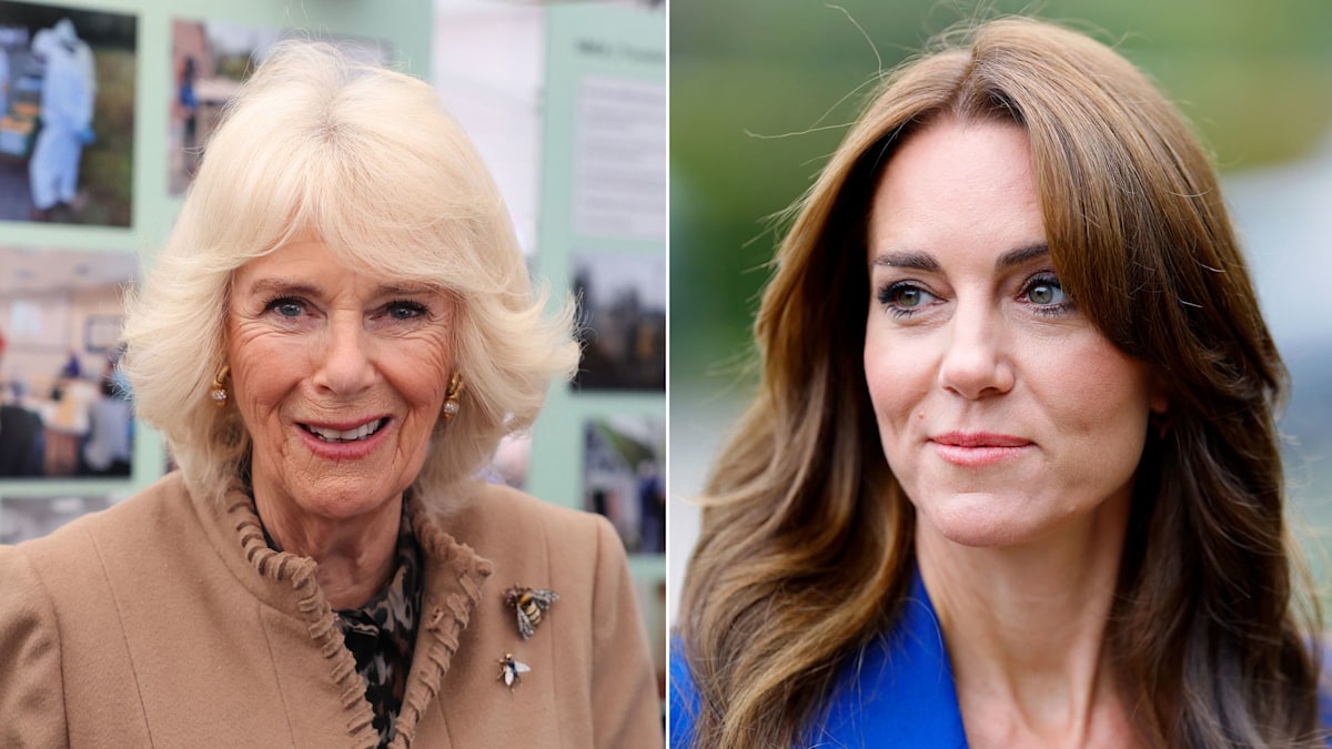 Queen Camilla Receives Ts For Kate Middleton And Promises To Take