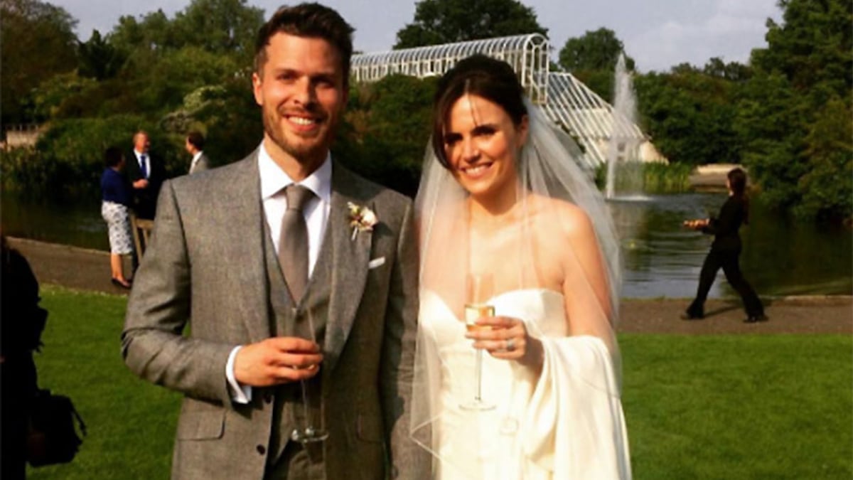 Rick Edwards marries former EastEnders actress Emer Kenny – see their ...