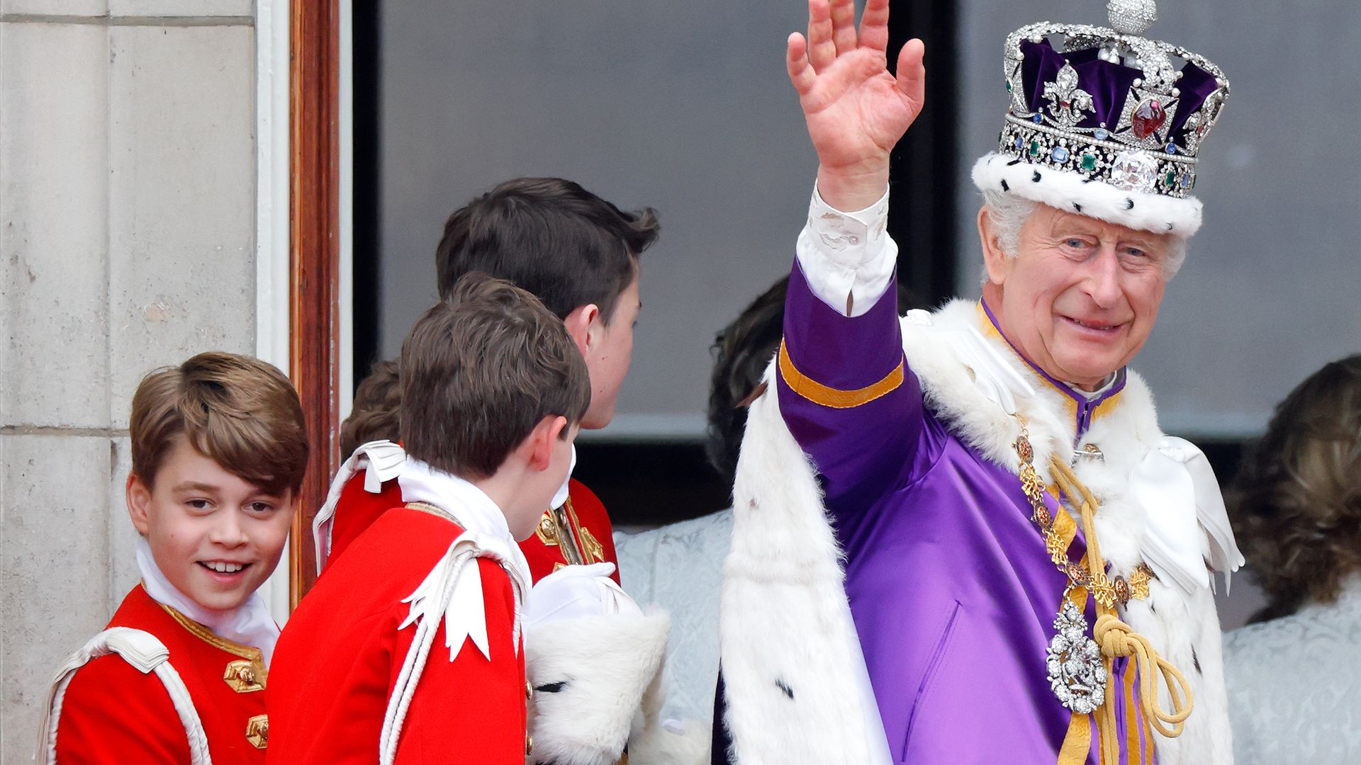 King Charles shares cute behind-the-scenes footage of Prince George ...