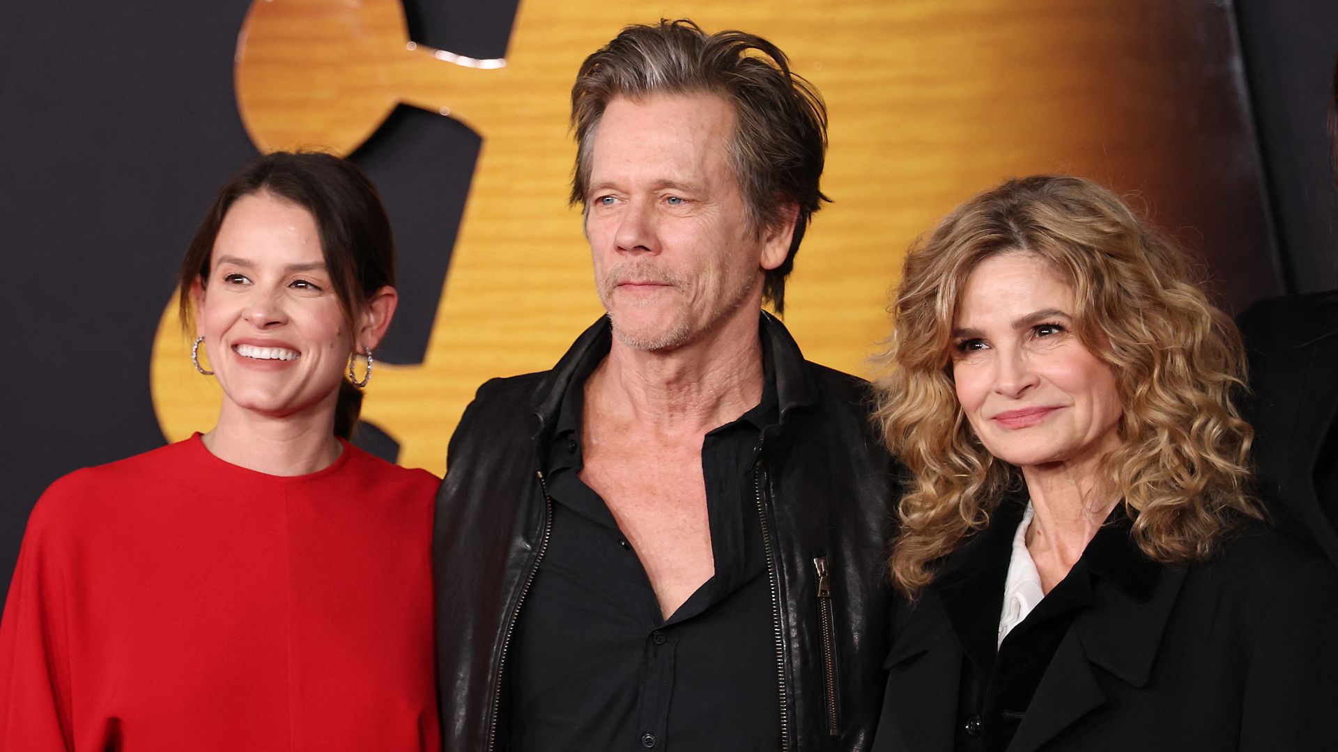 Kevin Bacon & Kyra Sedgwick come together with son Travis to celebrate ...