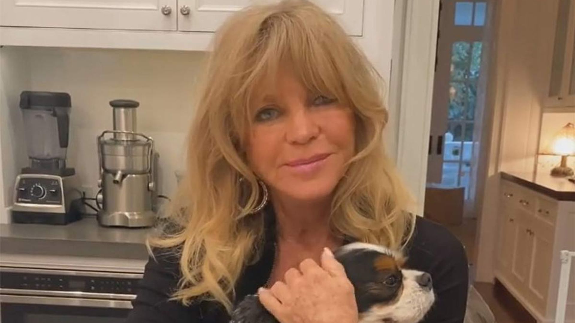 Goldie Hawn shares video tour inside epic home with Kurt Russell | HELLO!