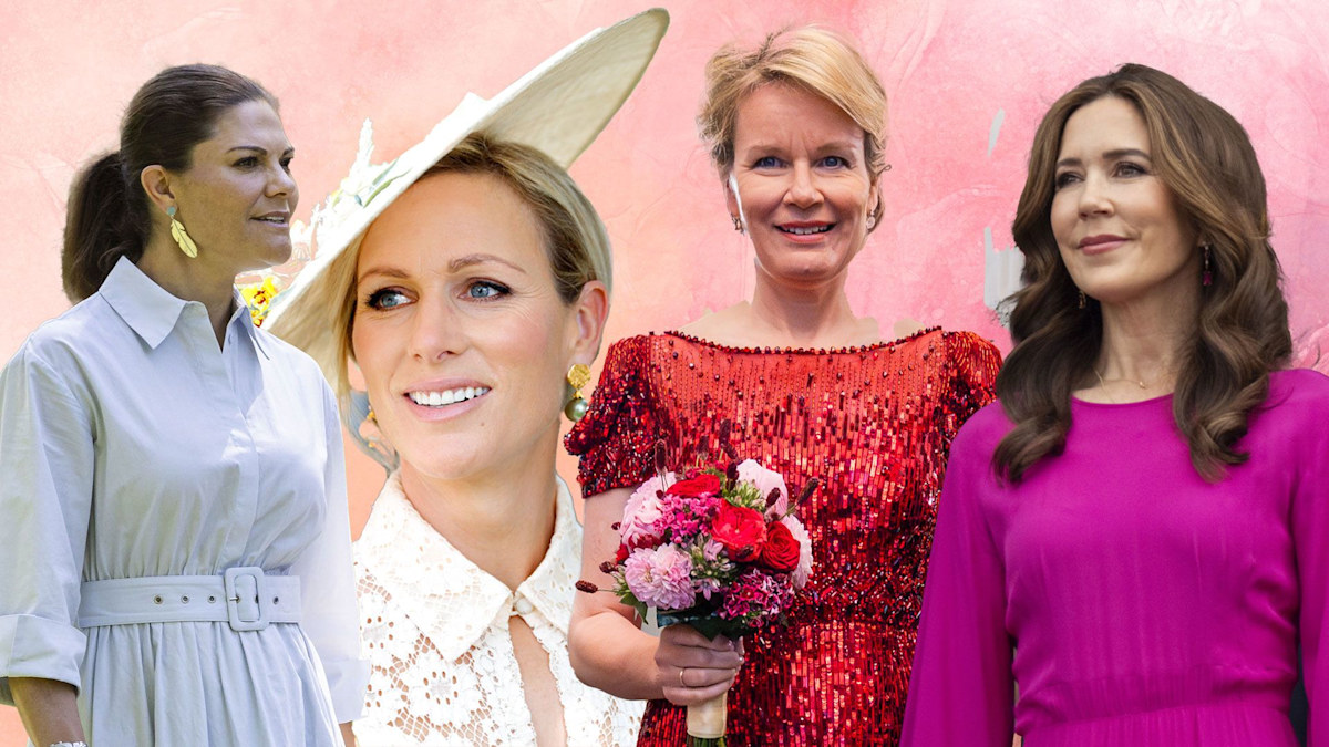 Royal Style Watch: from Zara Tindall's slinky mini dress to Queen Mathilde's Kate Middleton ...