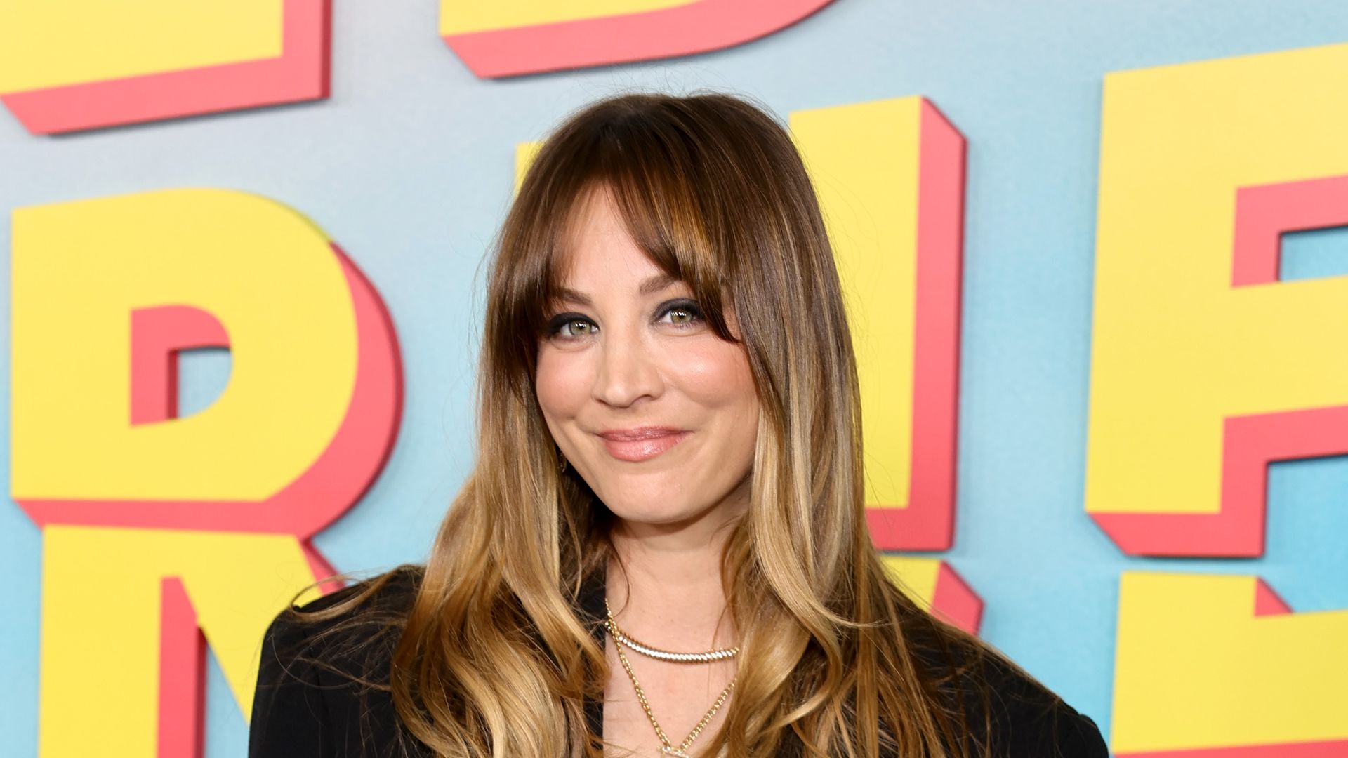 Kaley Cuoco exposes decorated chest in plunging blazer after welcoming ...