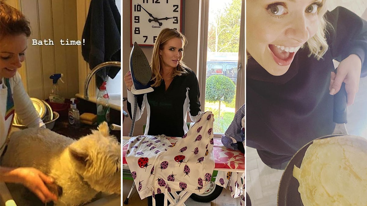 Amanda Holden, Holly Willoughby, Victoria Beckham, more celebrities ...