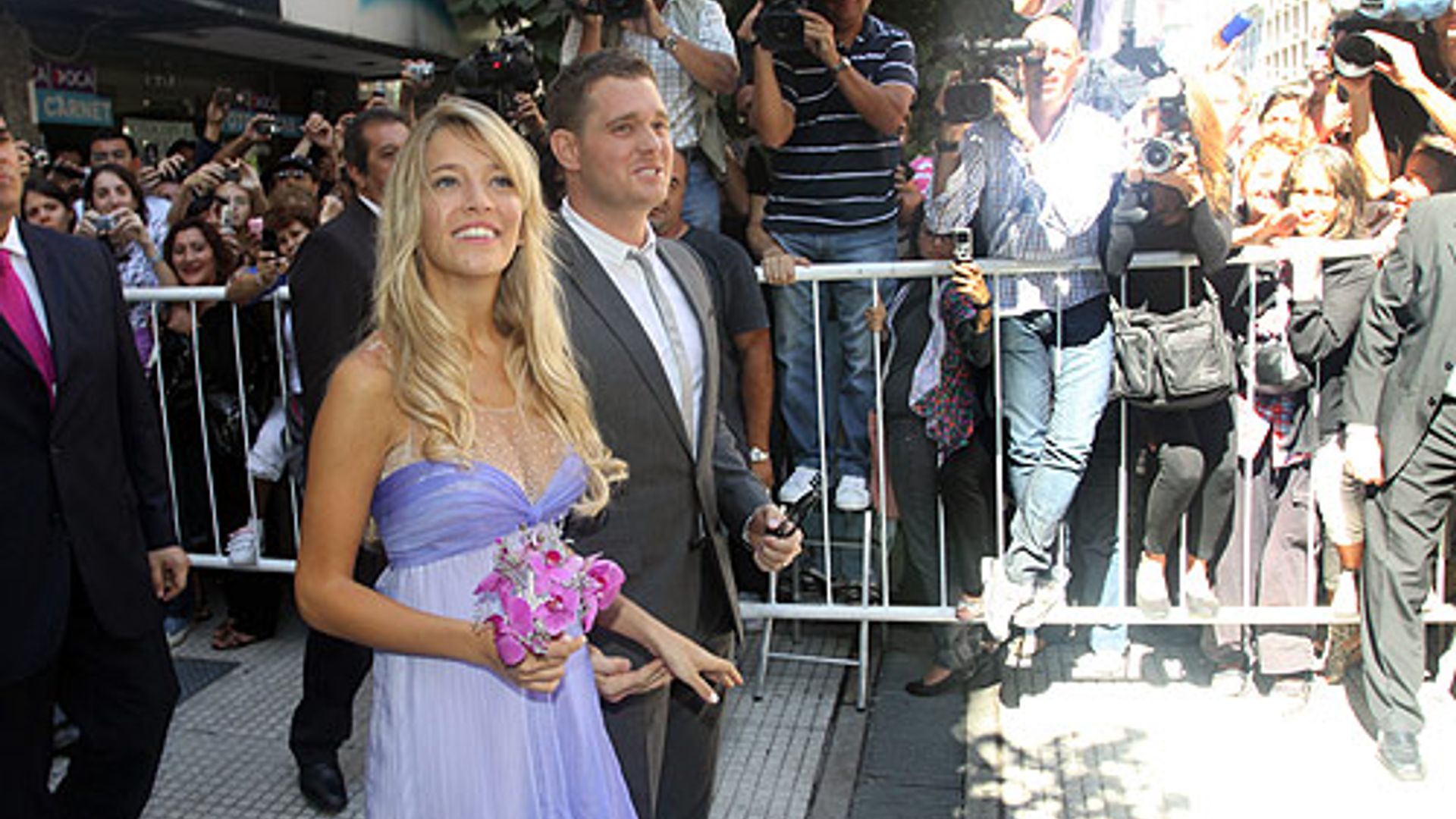 Canadian crooner Michael Buble weds in Argentina | HELLO!