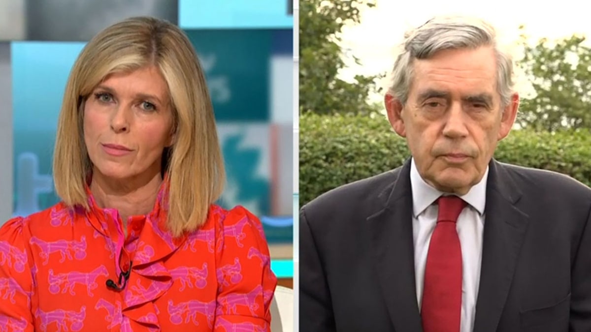 Kate Garraway Gets Emotional After Gordon Browns Message Regarding