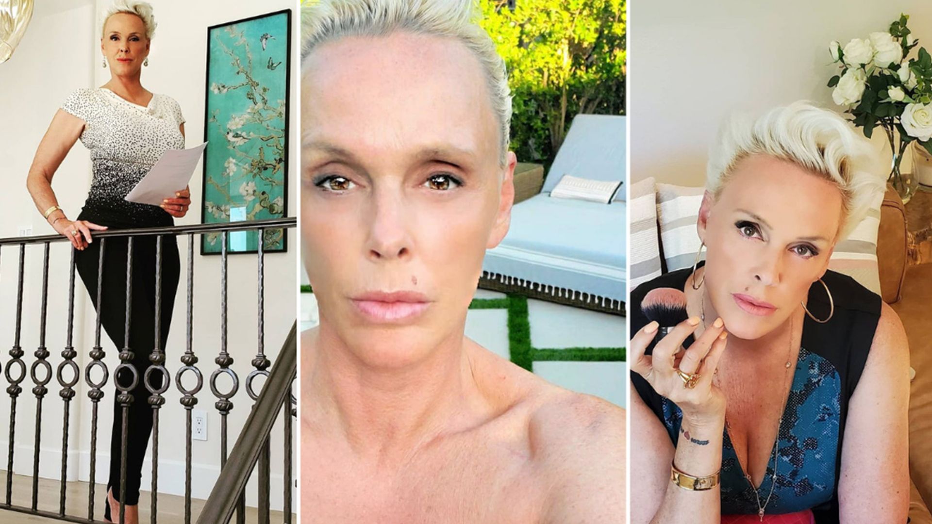 Brigitte Nielsen helped renovate her pristine LA home - see inside | HELLO!