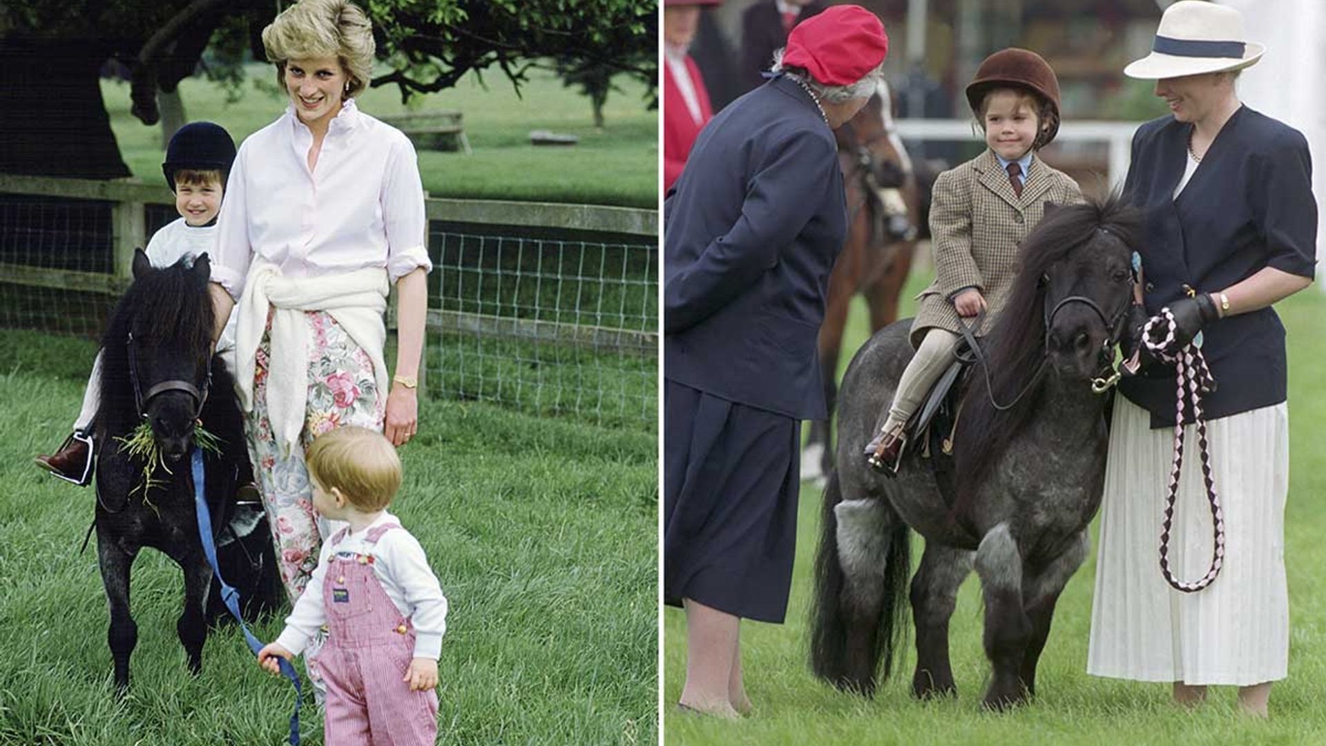 Horse-riding royals: sweetest photos of Prince William, Princess ...