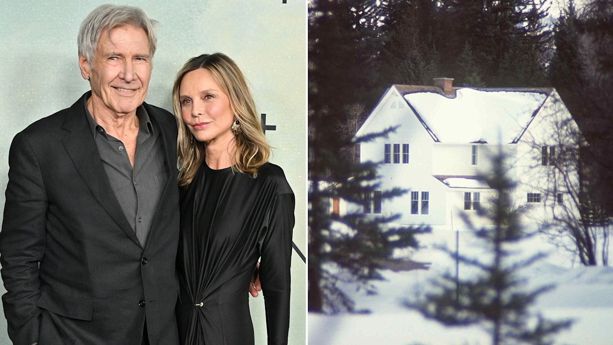 Harrison Ford's secluded Wyoming ranch with wife Calista Flockhart is ...