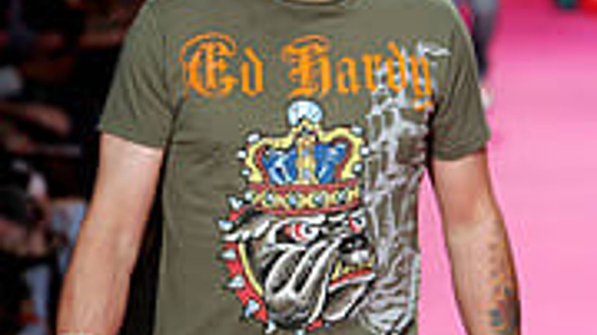 Hard man Vinnie brings serious 'attitude' to catwalk | HELLO!