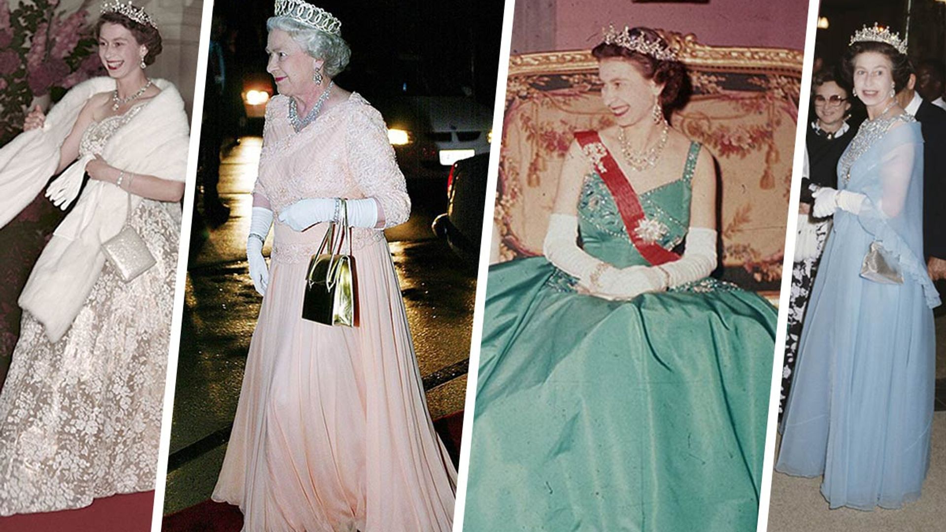 Royal ballgowns: The Queen's most beautiful dresses over the years | HELLO!