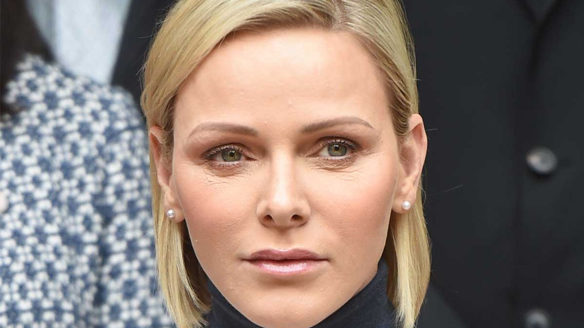 Princess Charlene looks so sleek in statement midi dress | HELLO!