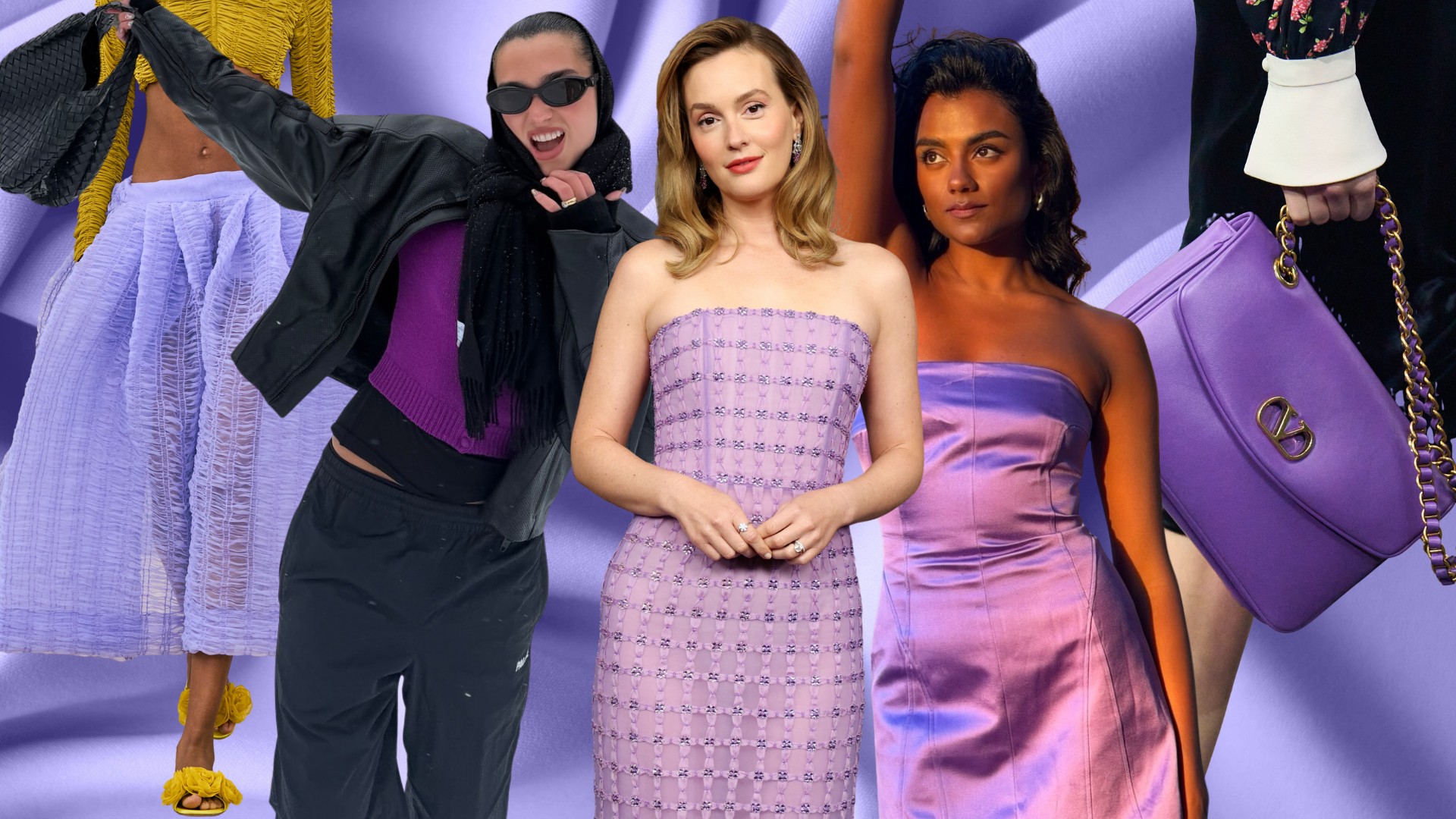I hate the colour purple, but these recent celeb outfits are making me ...