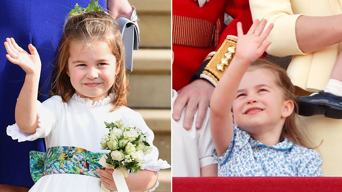Every time Princess Charlotte has perfected the royal wave - best ...