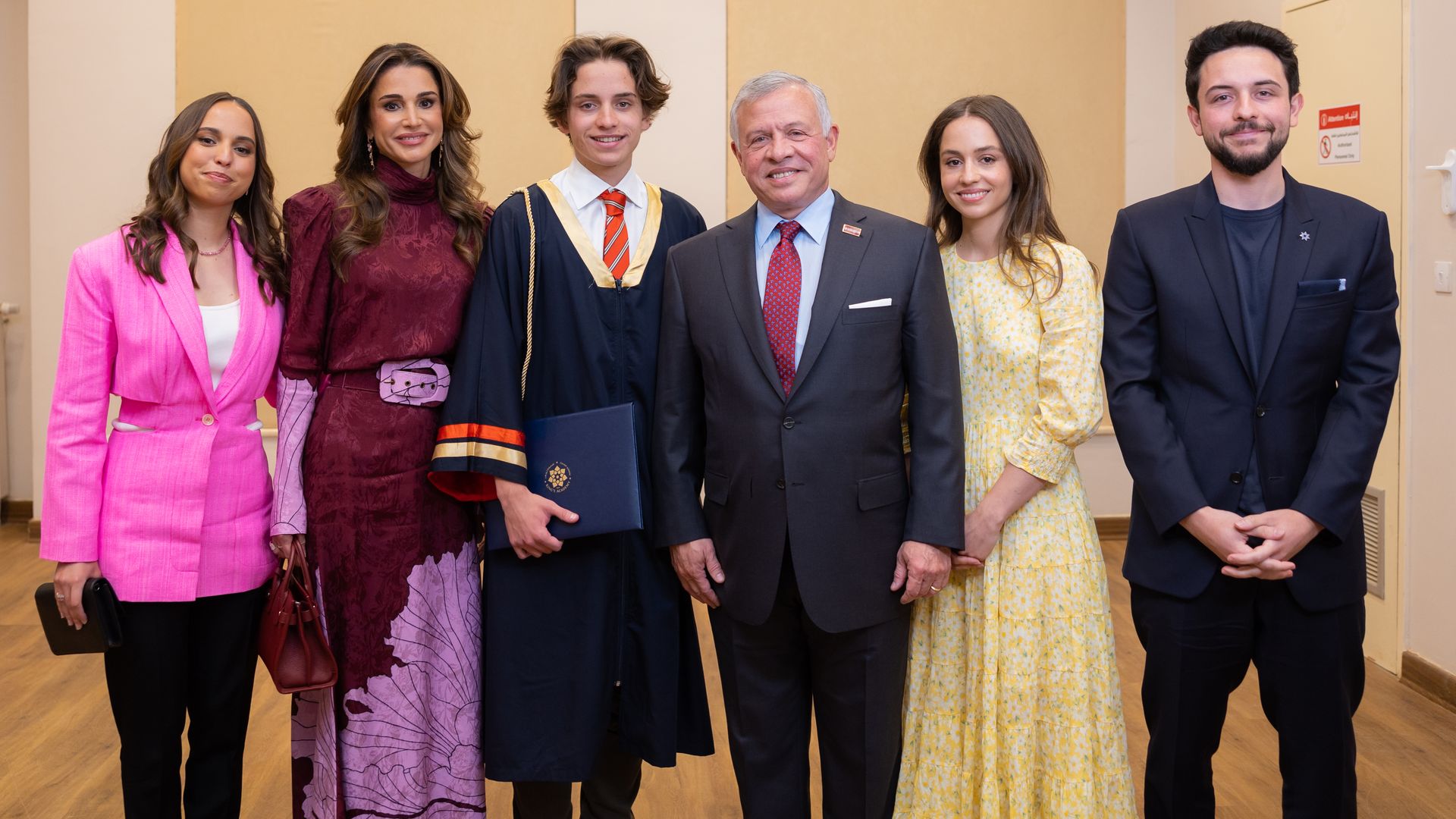 Queen Rania celebrates 'proud family moment' ahead of royal wedding ...