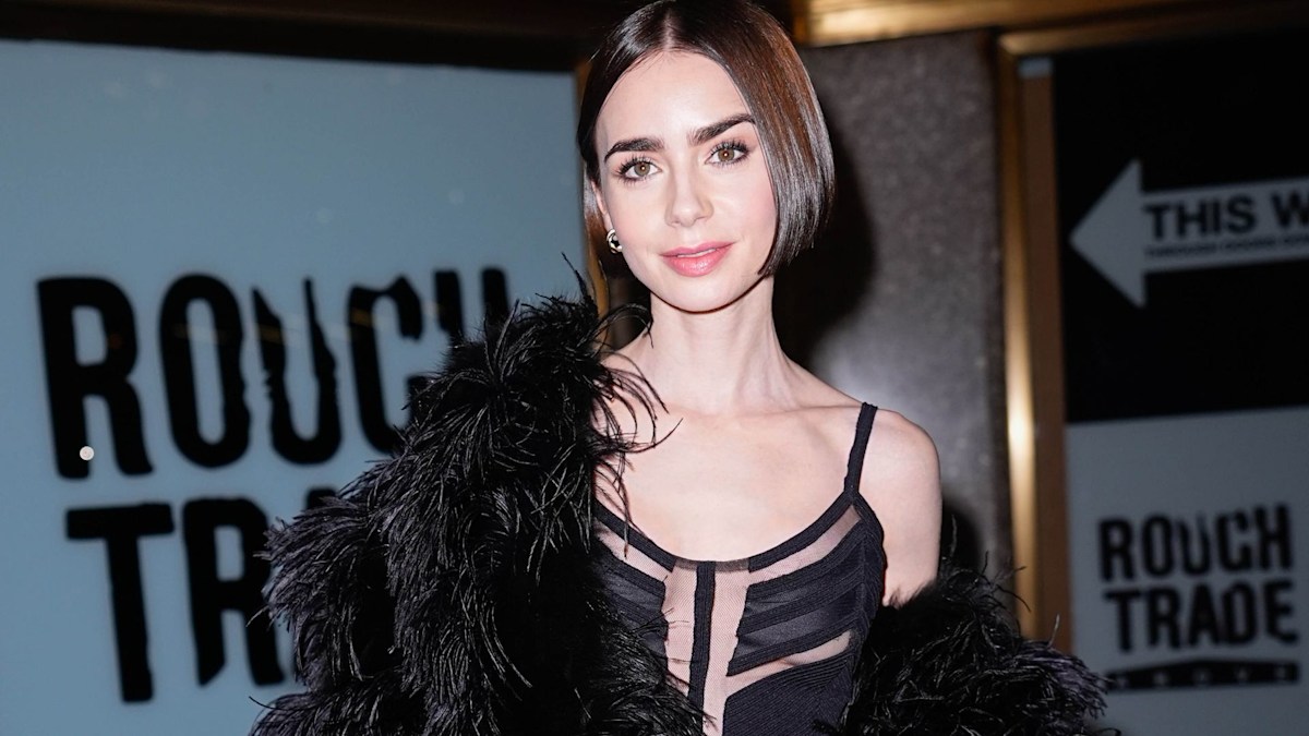 Lily Collins just gave 'naked dressing' an unexpected vintage spin | HELLO!