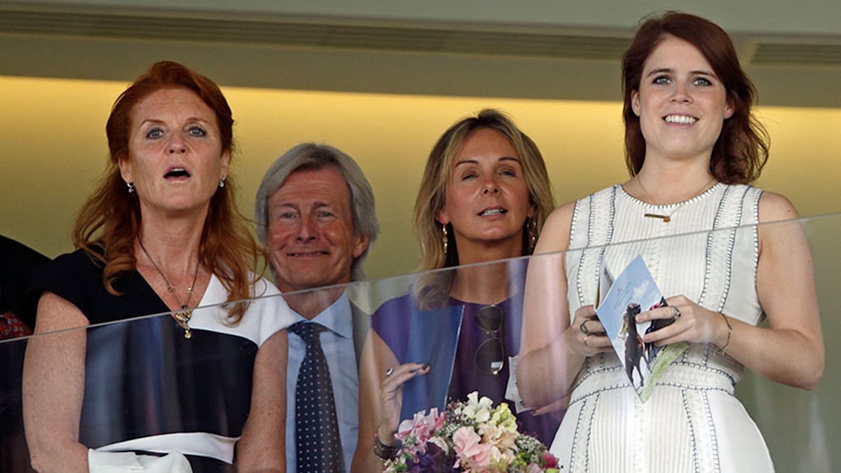 Princess Eugenie enjoys day at the races with her mum | HELLO!