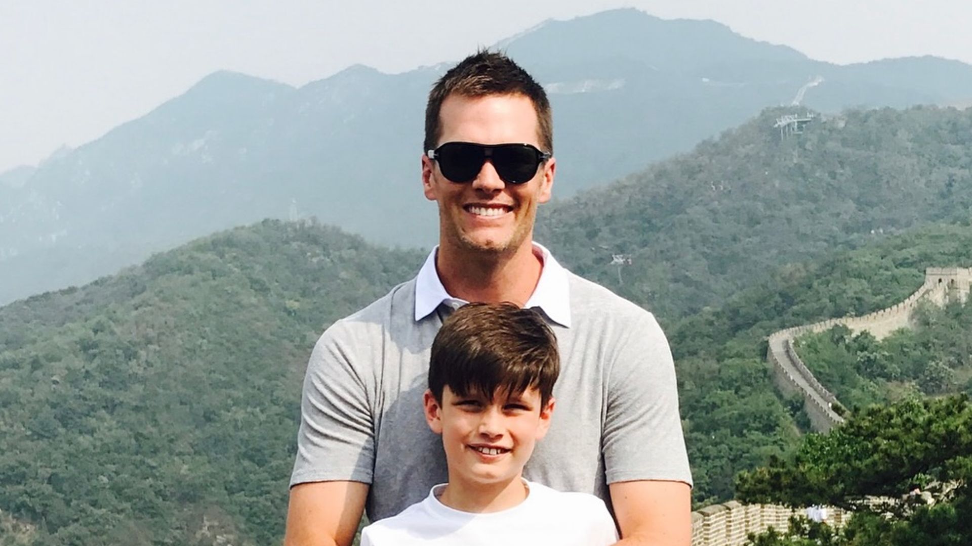 Tom Brady's towering son Jack surpasses 6'4 dad in rare photos on 18th ...