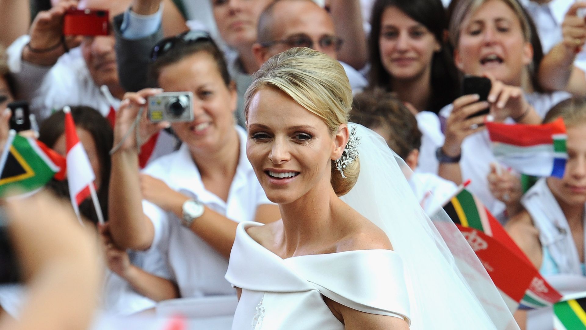 Princess Charlene's head-turning hair transformations through the years ...