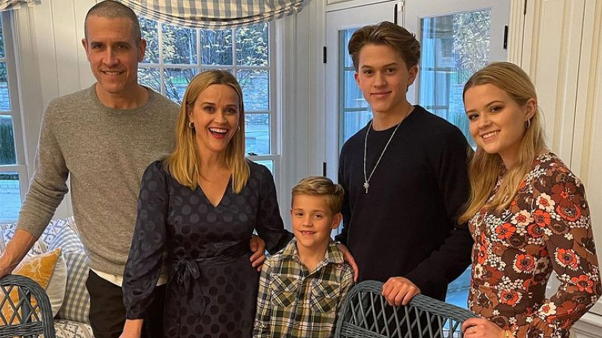 Reese Witherspoon's new family photo has fans doing a double-take | HELLO!