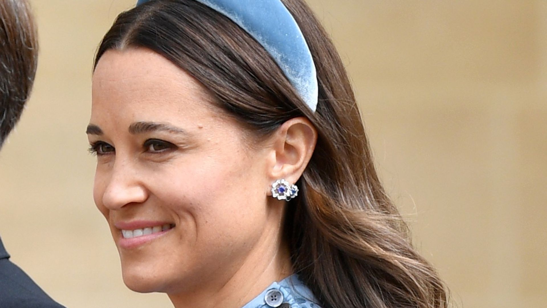 Pippa Middleton is beautiful in blue in sweet new photos with baby ...