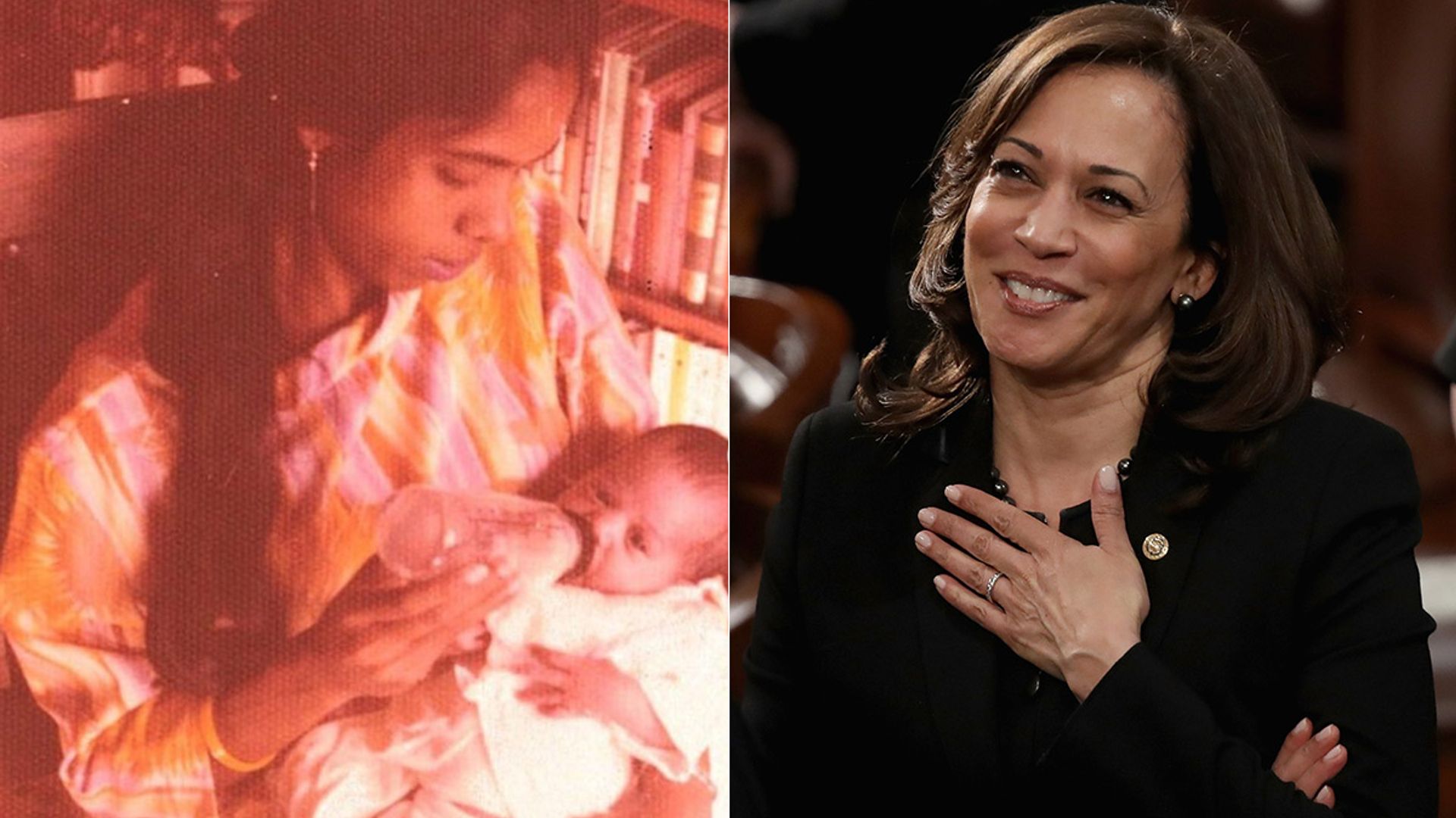Kamala Harris reveals 'second mother' who looked after her and sister ...