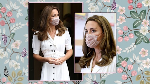 Floral face masks we predict Kate Middleton would love | HELLO!