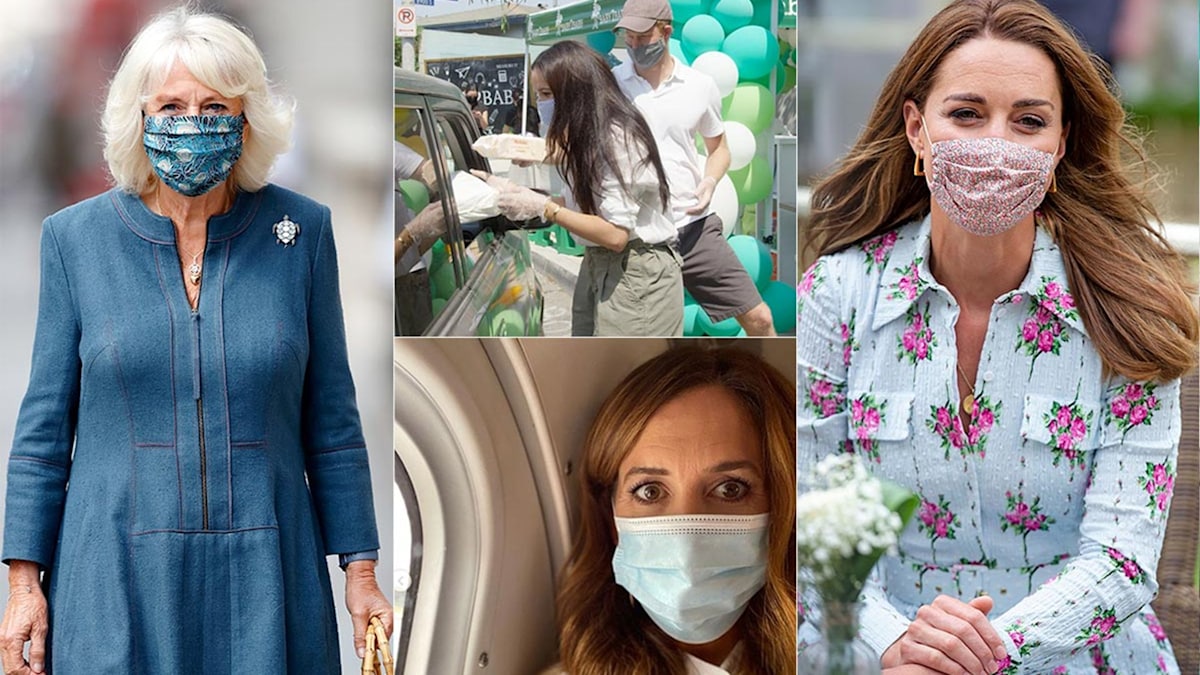 Royals wearing face masks in public: Meghan Markle, Prince Harry ...