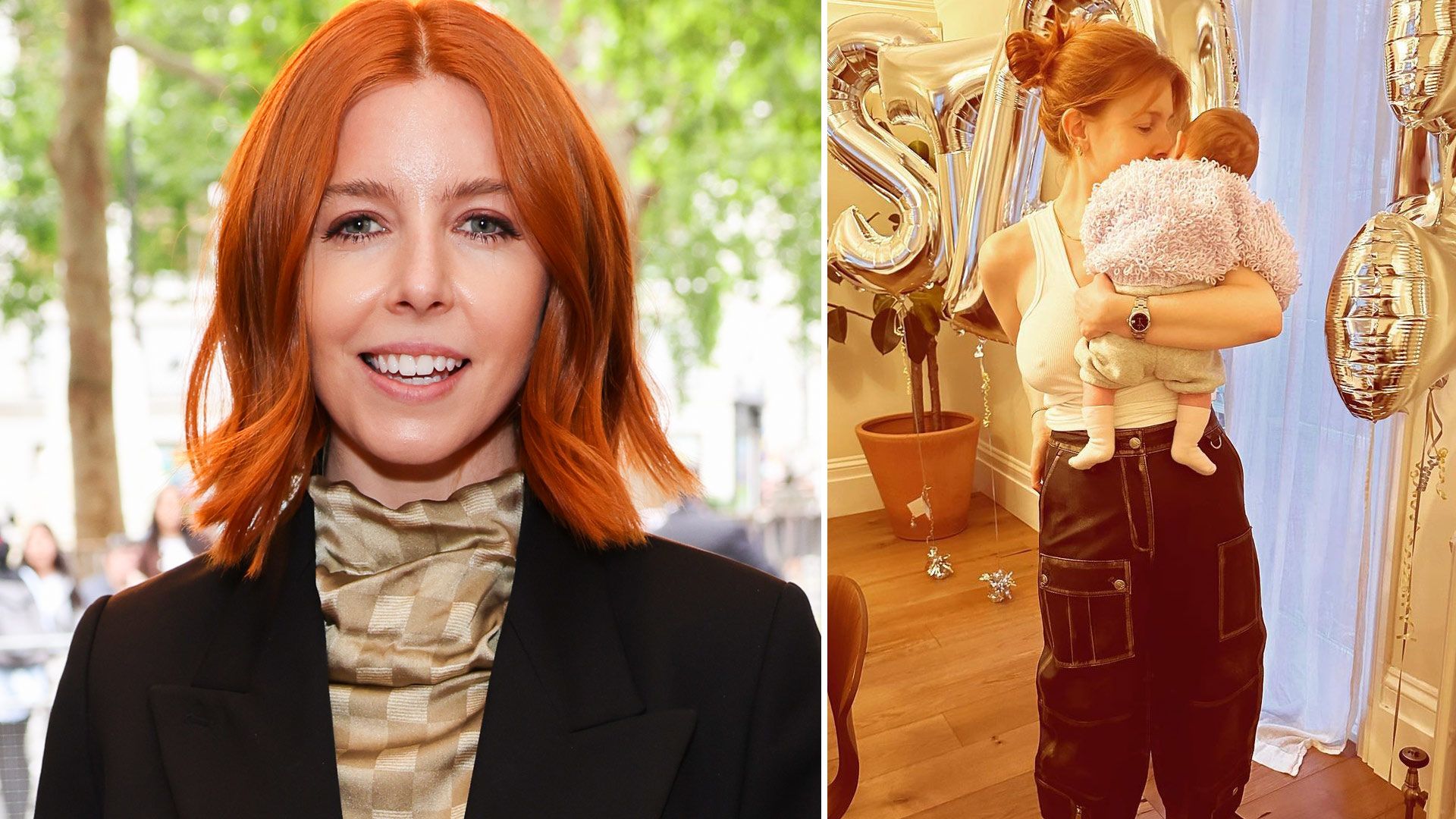 Stacey Dooley coos over tiny baby Minnie – cute photos | HELLO!
