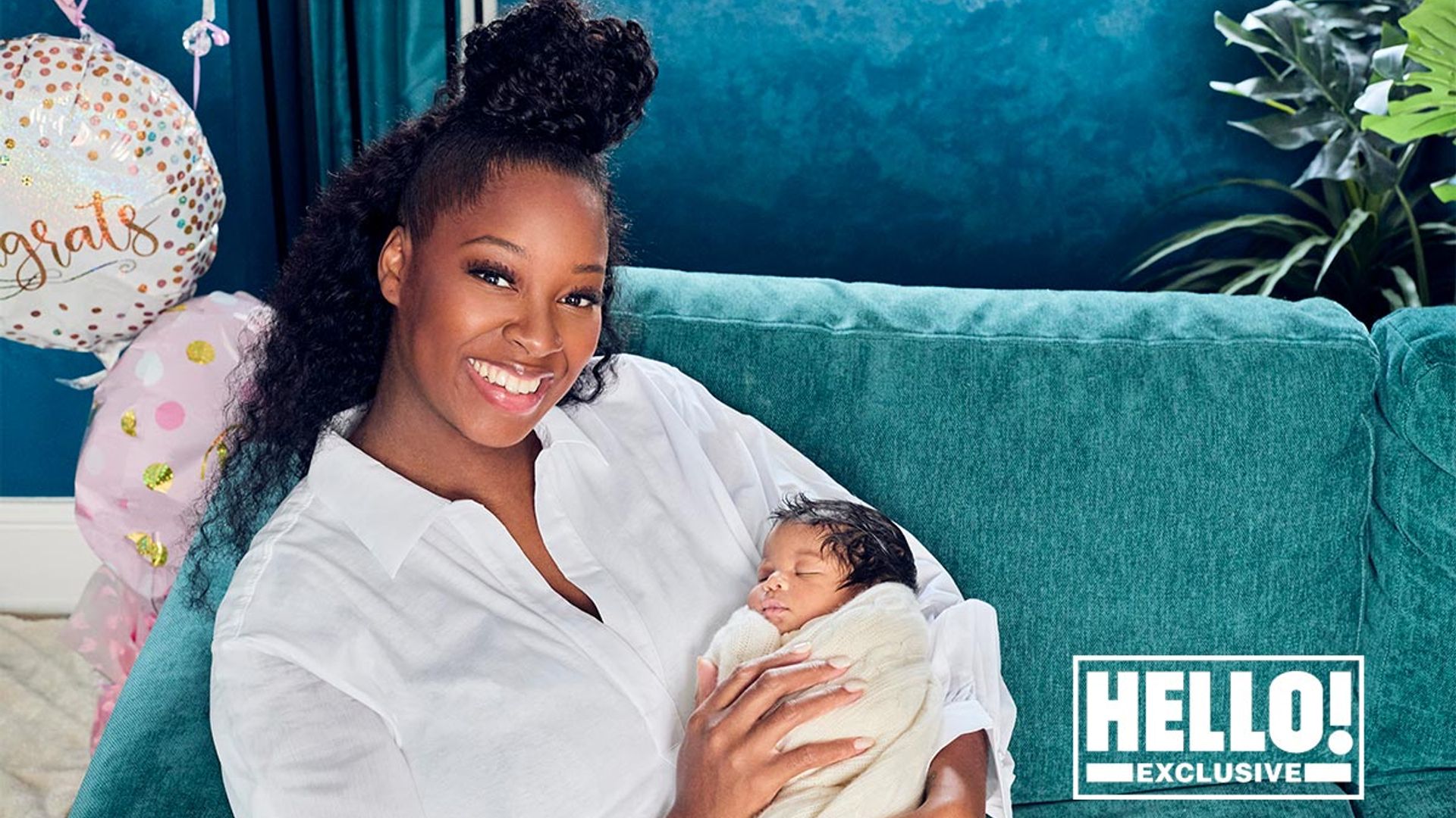 Jamelia introduces her baby girl - exclusive | HELLO!