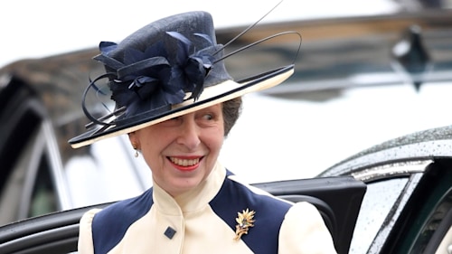 Princess Anne looks unbelievably chic in modern neutrals for new ...