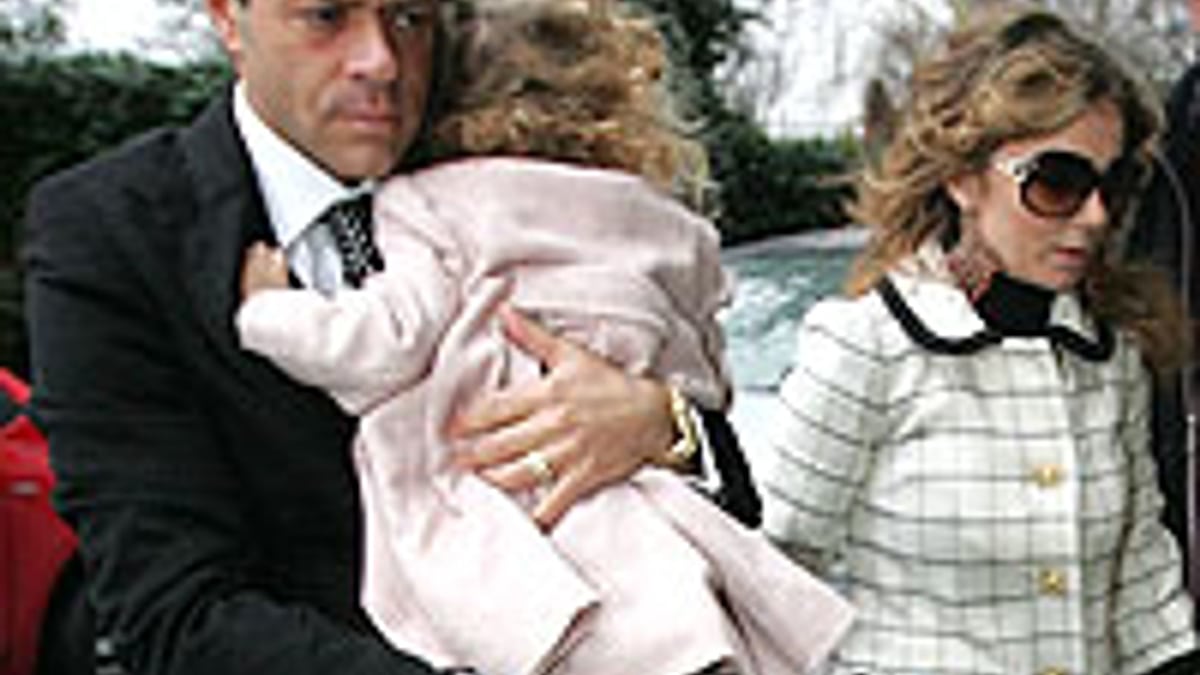 Geri Halliwell and Fabrizio Politi go out with Bluebell | HELLO!