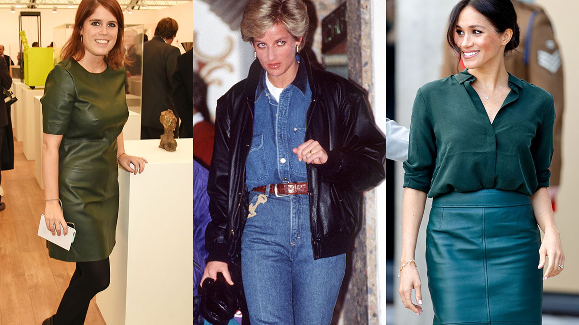 Royal ladies wearing DARING leather outfits! From Princess Beatrice to ...